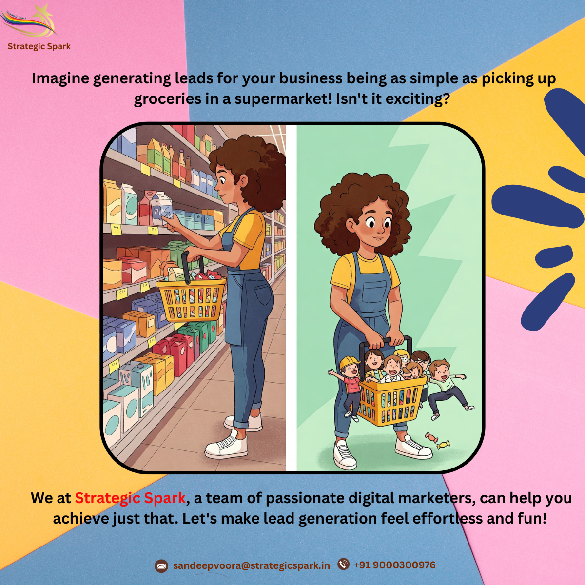 Getting leads as easy as picking groceries. Isn't it exciting ...