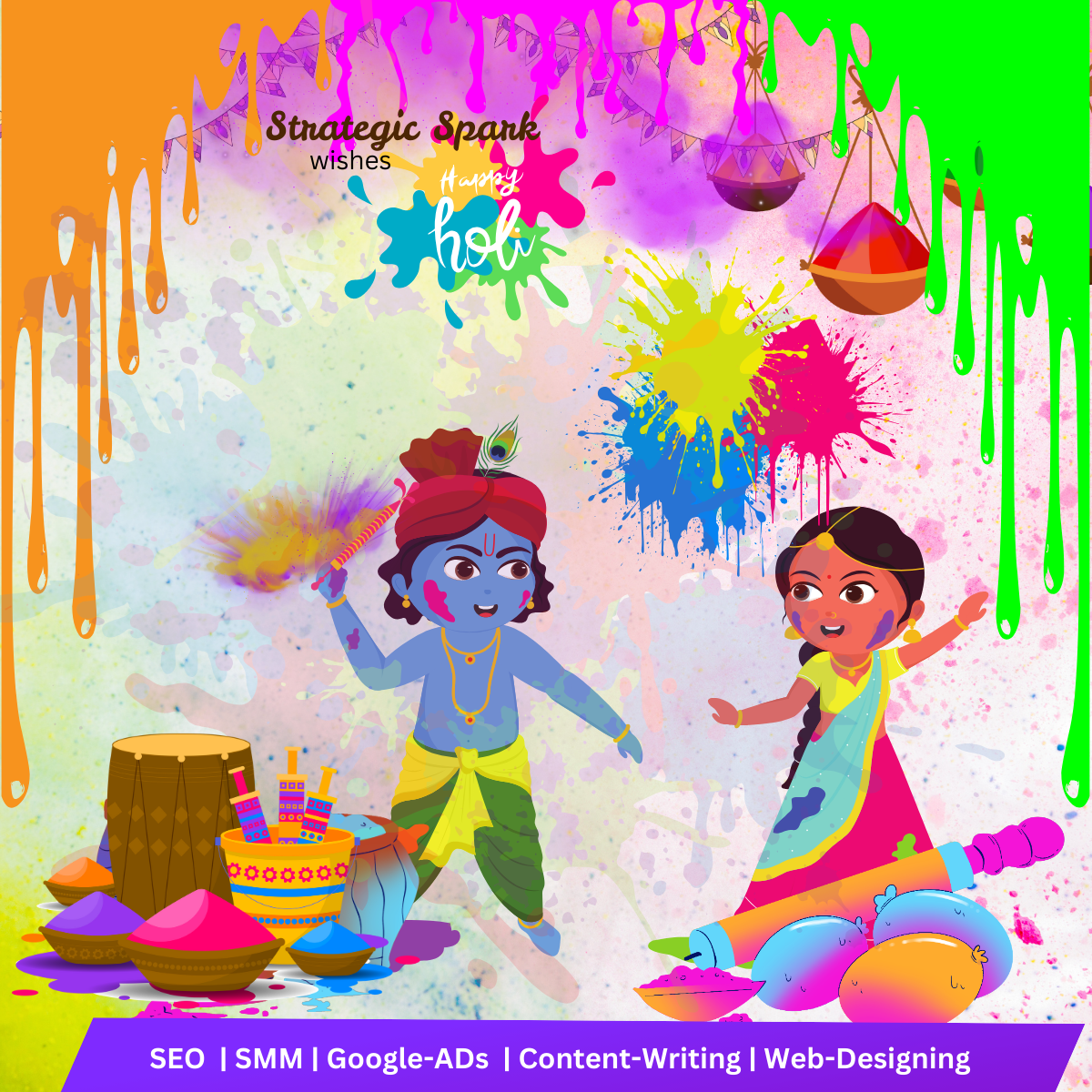 Happy Holi - strategicspark.in